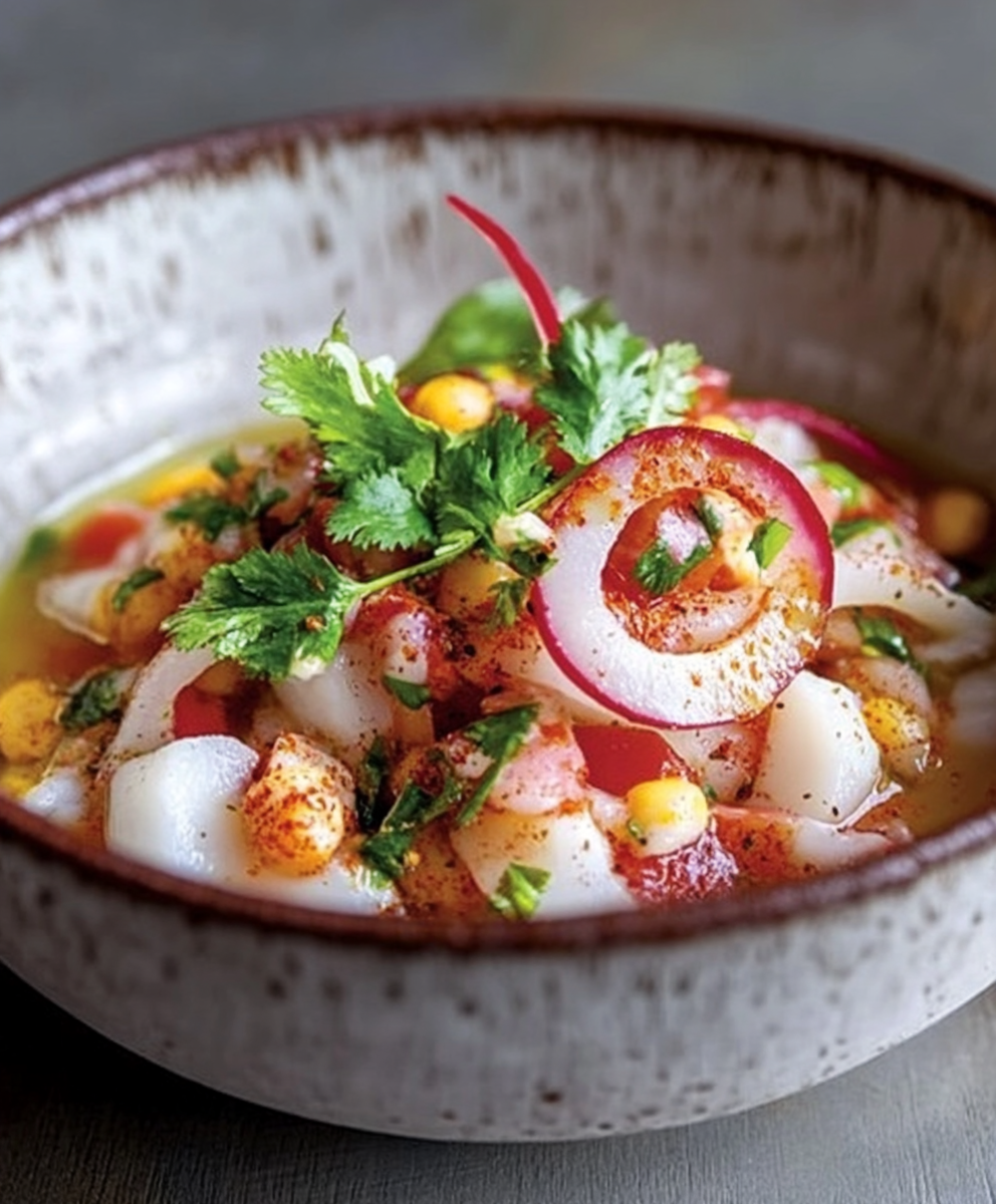 Ceviche Peruano-Mediterráneo: ¡Descubre su delicioso sabor ...