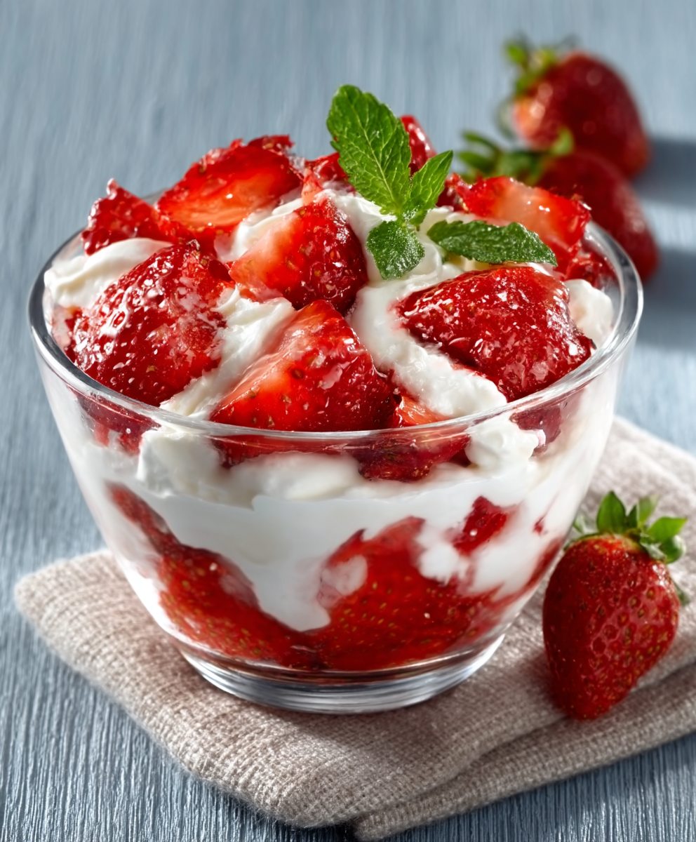 Fresas con Crema: ¡Descubre esta receta fácil y deliciosa! - recetasdeluisa