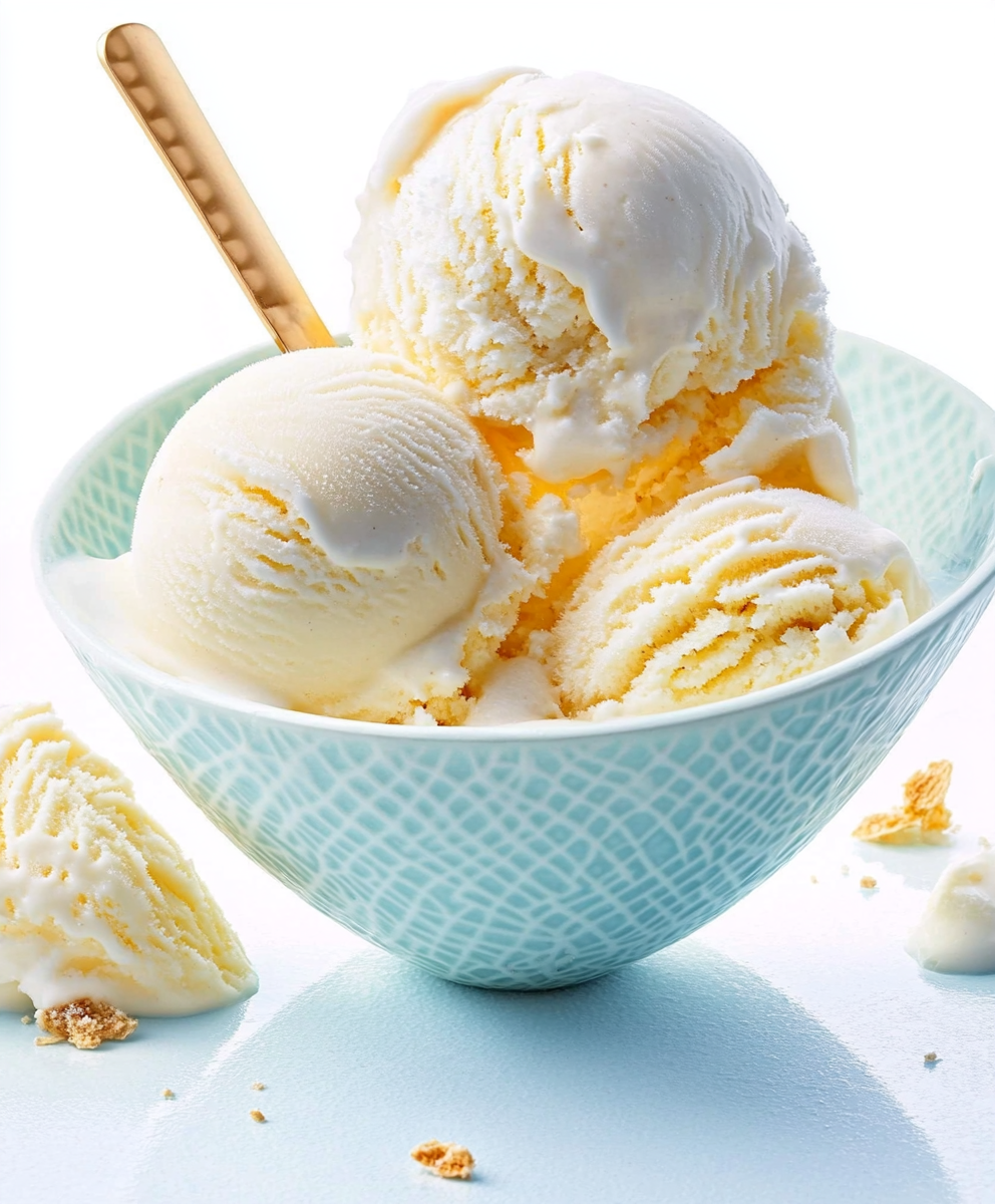 Helado de Vainilla Casero fácil: ¡delicioso y cremoso! - recetasdeluisa