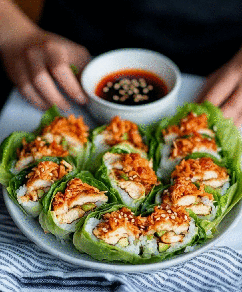 Makis de Lechuga con Pollo Teriyaki Light: ¡Descubre esta deliciosa ...