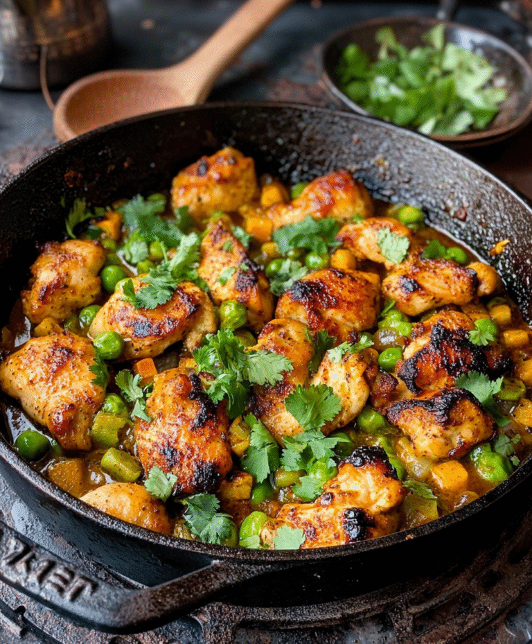 Pollo Cúrcuma Pimienta Fácil: Delicioso en minutos. - recetasdeluisa