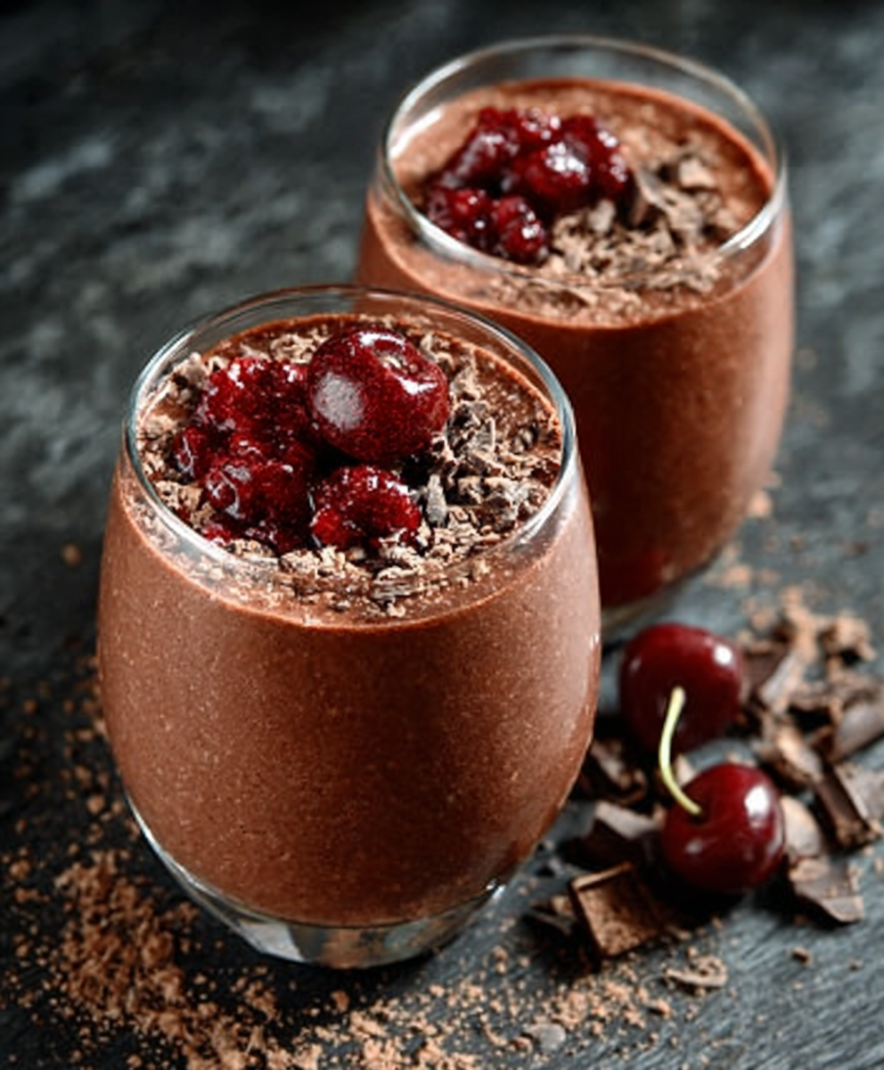 BATIDO BOSQUE NEGRO: La receta que debes probar hoy. - recetasdeluisa