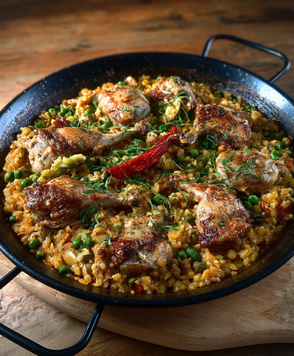 Paella de Coliflor con Conejo: ¡Descubre su sabor único! - recetasdeluisa