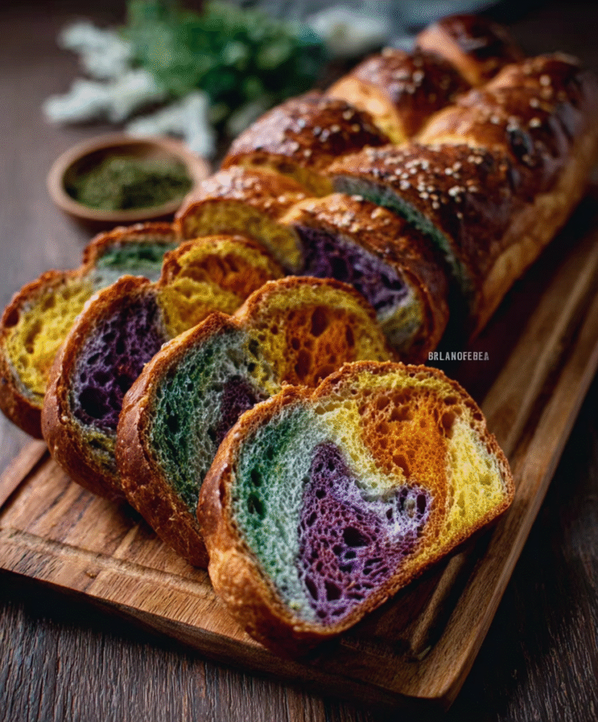 Pan de masa madre arcoíris: ¡Descubre cómo hacerlo! - recetasdeluisa