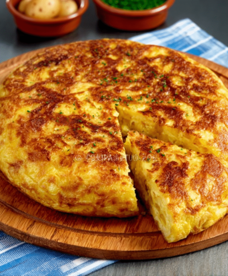 Tortilla española clásica con trucos infalibles que impresionan ...