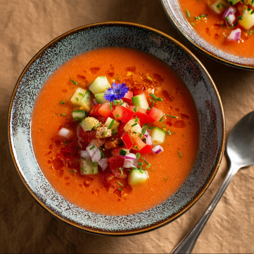 Andalusian Gazpacho: Disfruta de su frescura y sabor. - recetasdeluisa