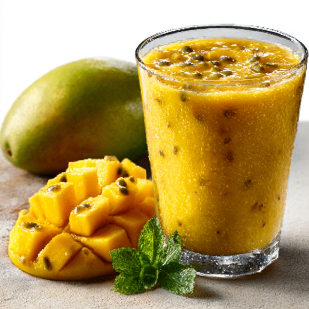 Batido de mango y maracuyá: ¡refresca tu día! - recetasdeluisa