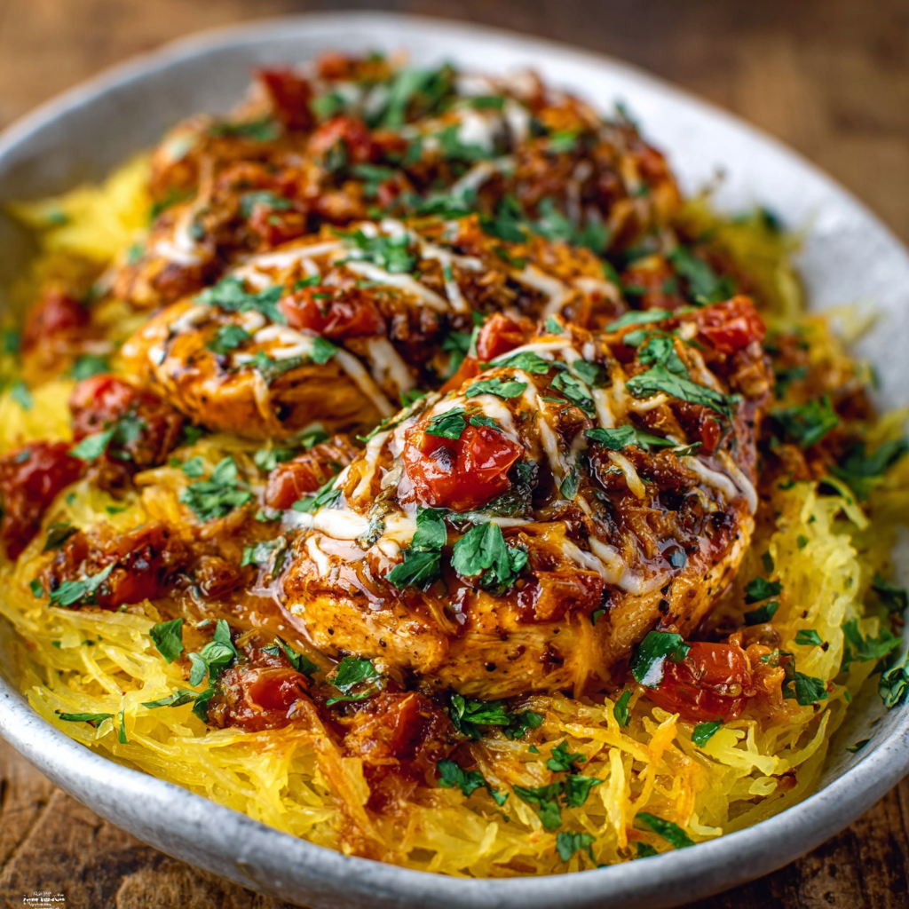Pollo Toscano y Calabaza Espagueti: ¡Descubre su sabor! - recetasdeluisa