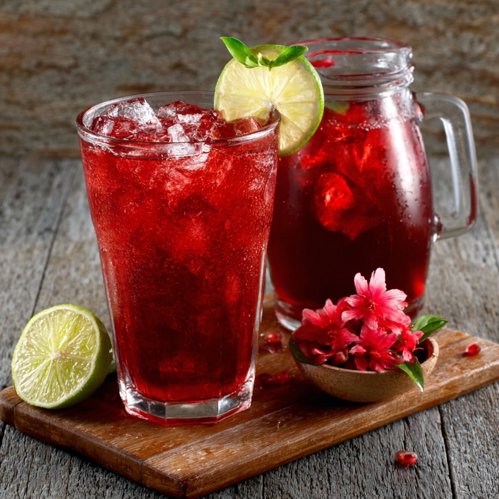 Refresco de hibisco y durazno: ¡refresca tu verano! - recetasdeluisa