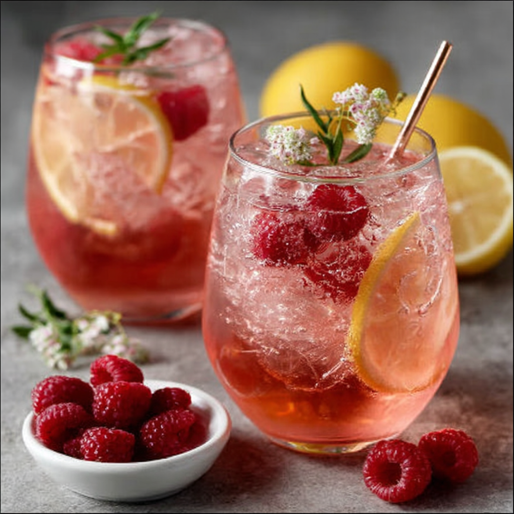 Spritz de limonada y agua de rosas: refresco veraniego fácil ...