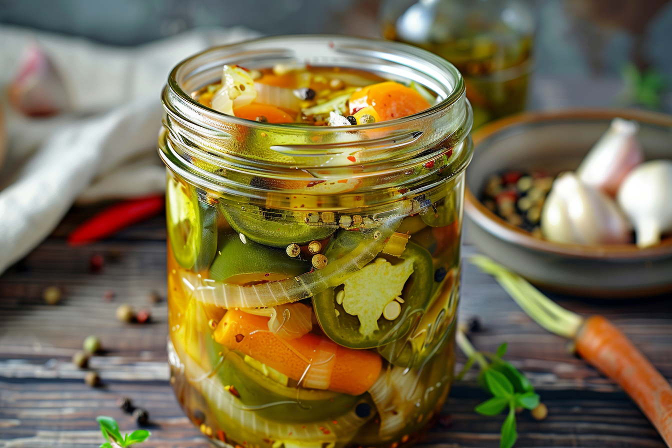 Chiles en escabeche caseros: descubre la receta perfecta - recetasdeluisa