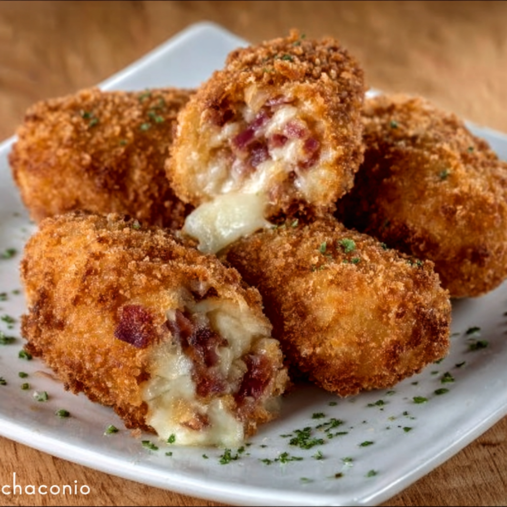 Jamon And Manchego Croquetas