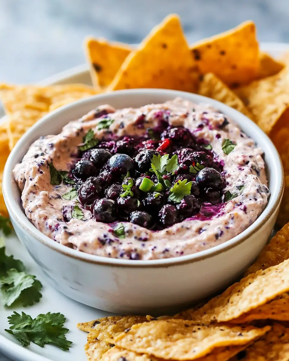 Dip de Arándano y Jalapeño Alegre - recetasdeluisa