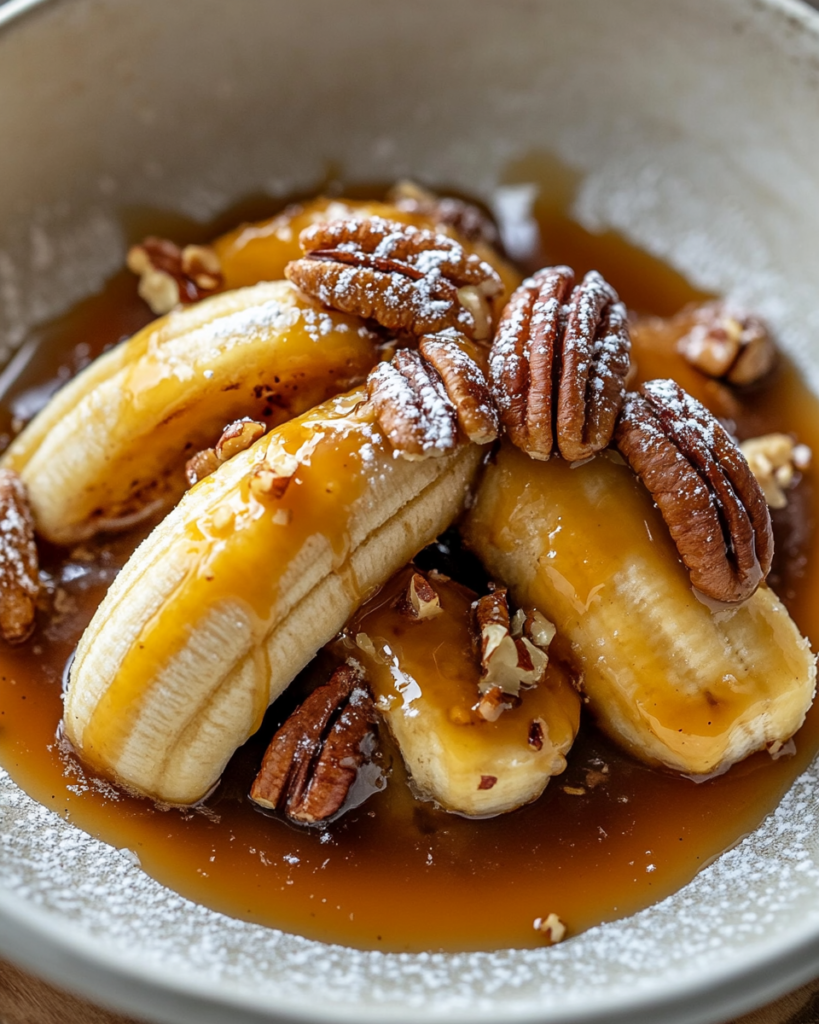 Bananas Fosters con Nueces y Caramelo: ¡Sorprende con sabor ...