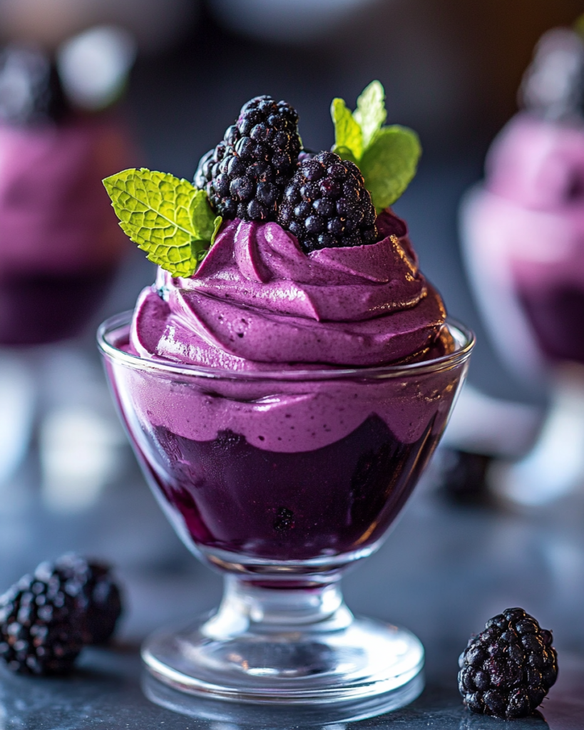 Mousse de Mora: Deliciosa y fácil receta para sorprender. - recetasdeluisa