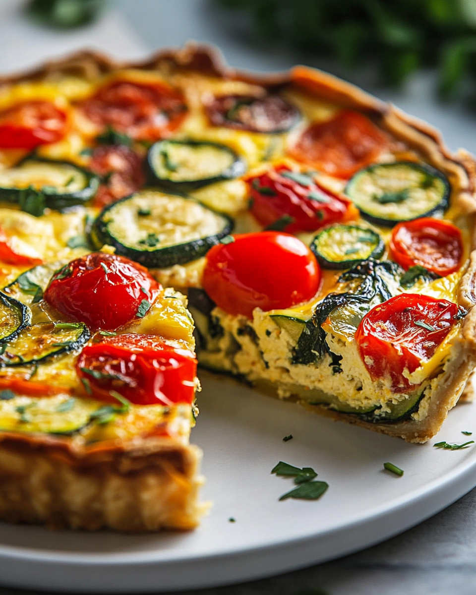 Quiche Veggie Sin Corteza: ¡Descubre la receta perfecta! - recetasdeluisa