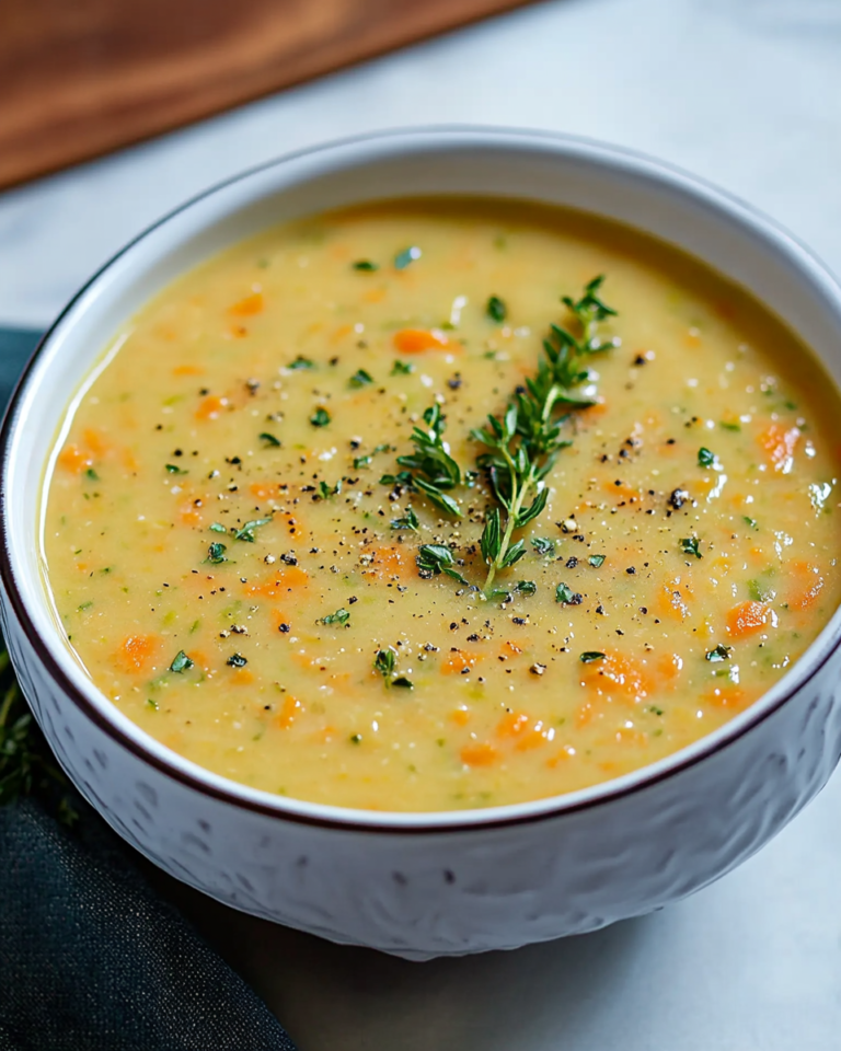 Sopa Cremosa Rápida y Saludable de Calabacín y Zanahoria para ...