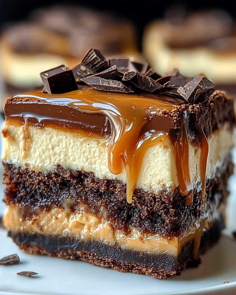 Brownies de Cheesecake con Caramelo y Milky Way, ¡irresistibles ...