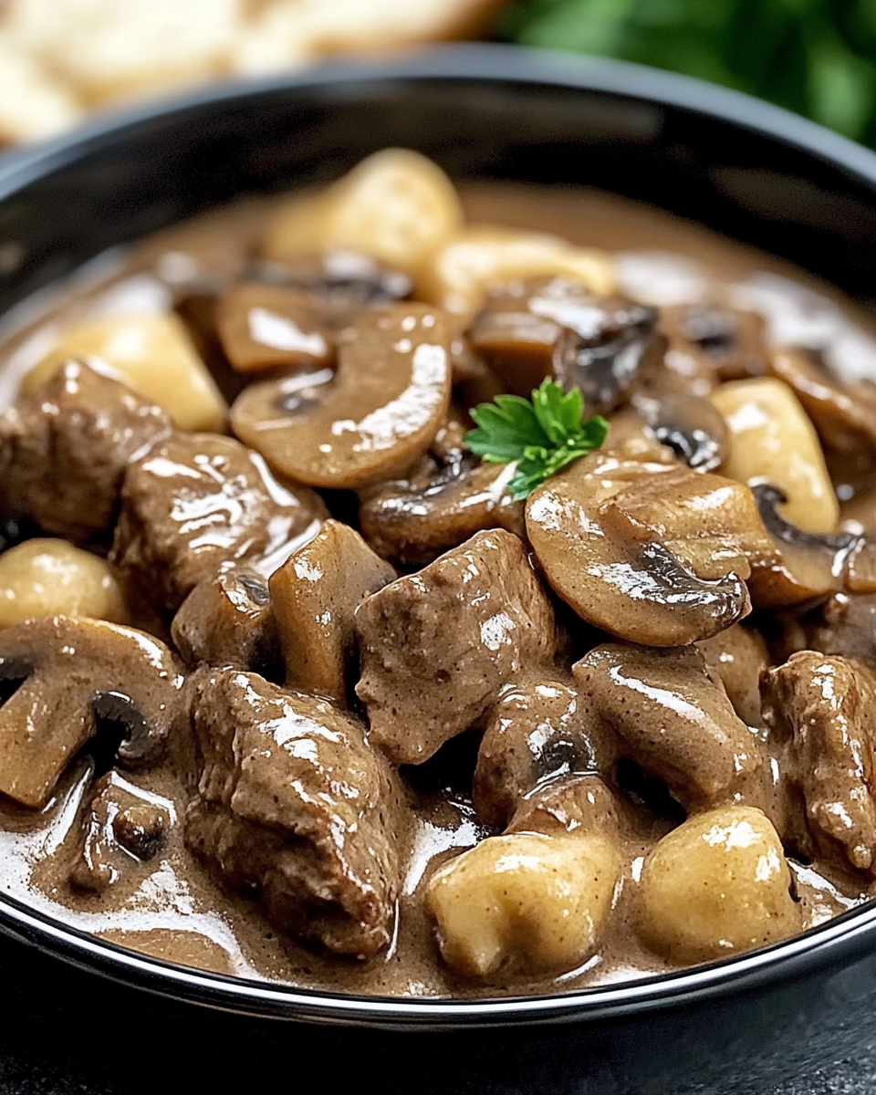 Estofado Cremoso de Carne con Champiñones: ¡Prueba esta receta ...