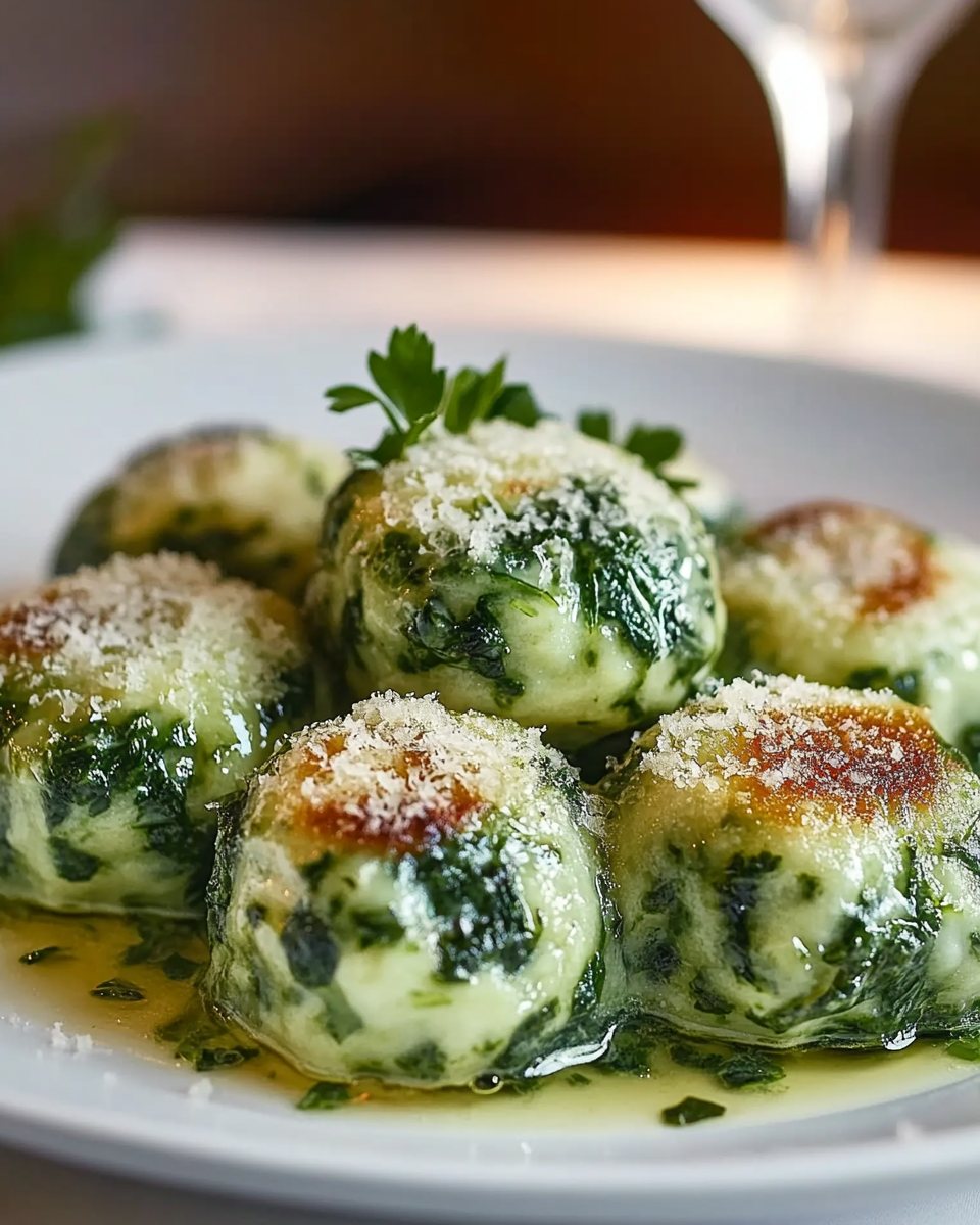 Knödel de Espinacas con Mantequilla y Parmesano: ¡Descubre esta receta ...