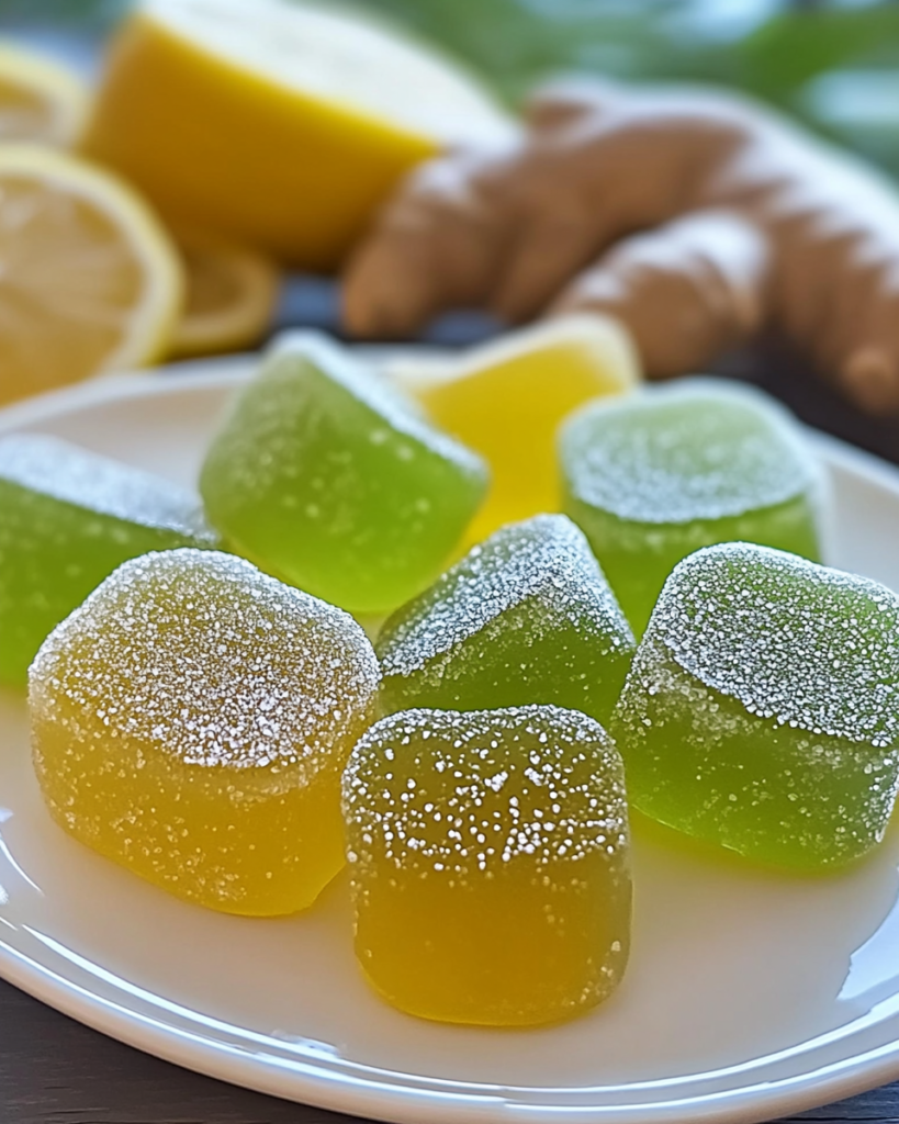 Chicles de Té Verde, Limón y Jengibre: ¡Un Snack Irresistible ...